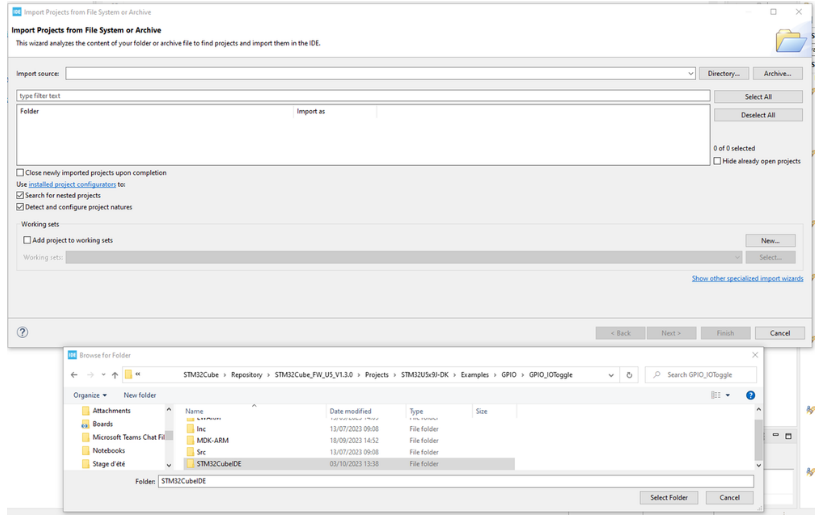 How to implement and use your own external flash l... - STMicroelectronics Community