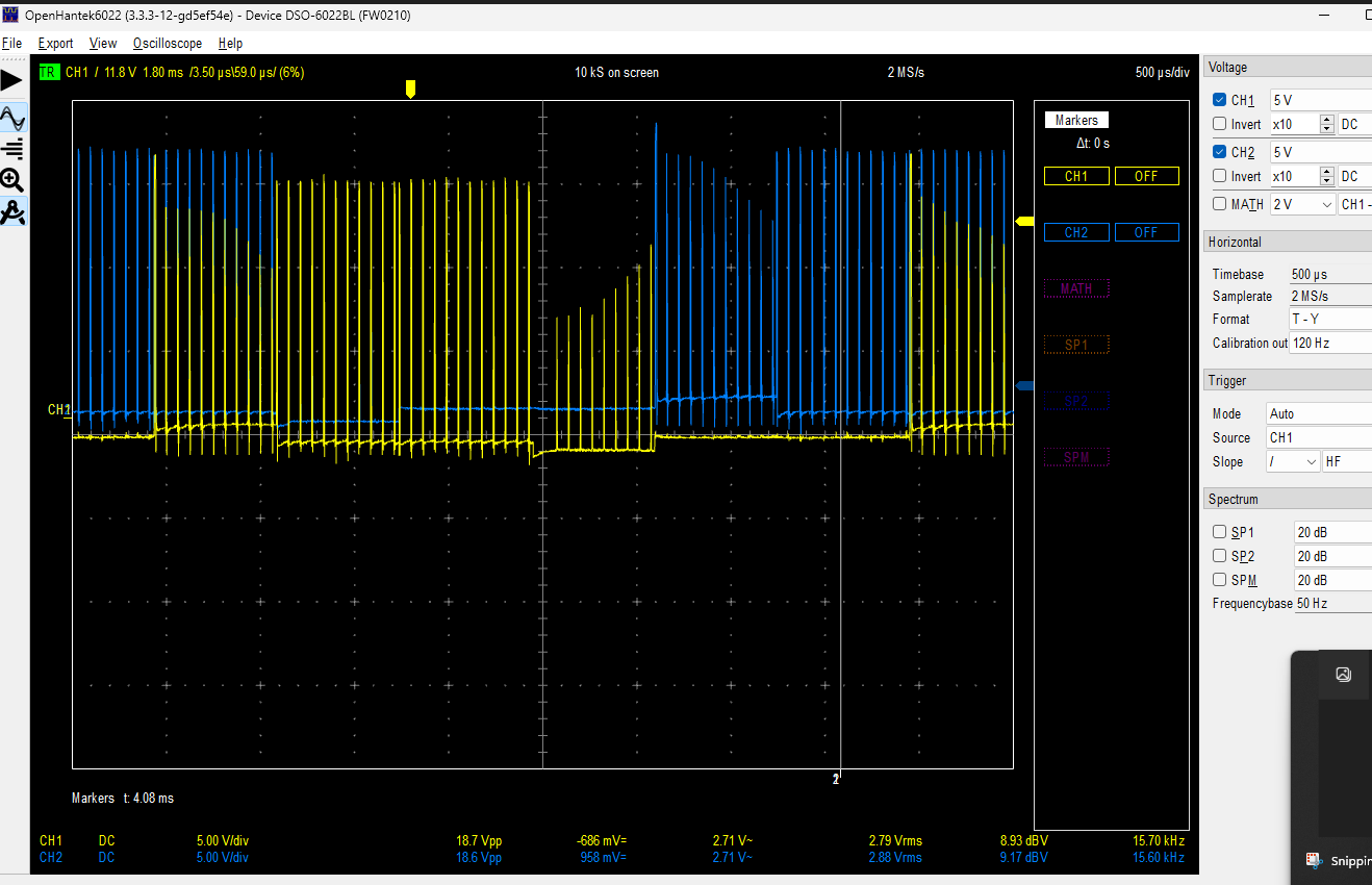 Solved: B-G431B-ESC 6-step algorithm breaks at @2KRPM - STMicroelectronics Community