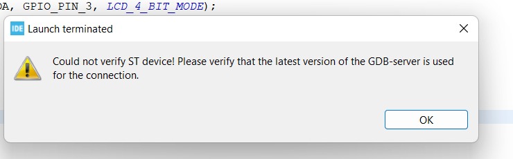 Stm Ide Debug Problem Stmicroelectronics Community