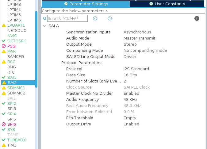 Stm32h573 I2s Audio Clock Problem Stmicroelectronics Community 