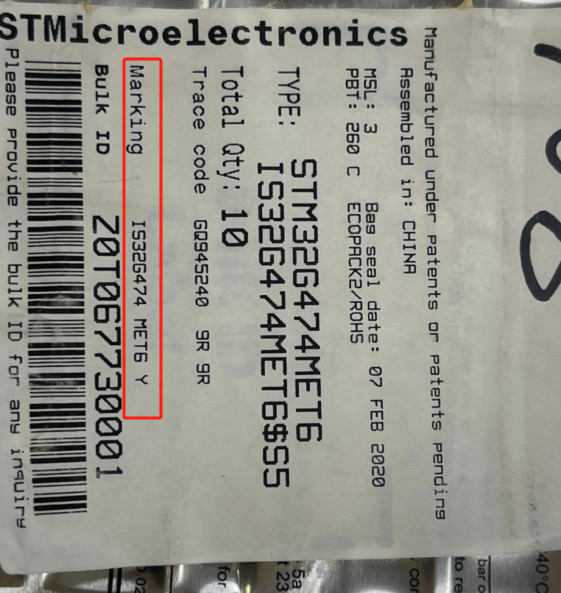 ST marking name - STMicroelectronics Community