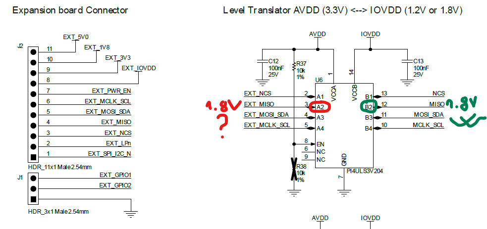 Satel Vl53l8 Level Conversion Stmicroelectronics Community