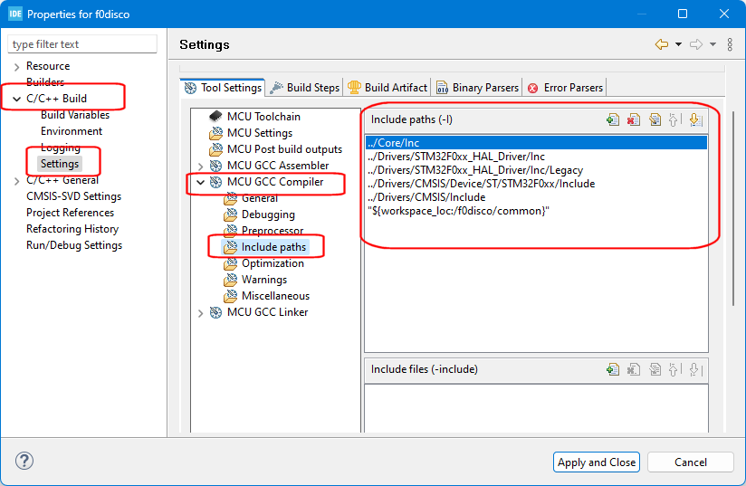 Solved Compilation Error Stmicroelectronics Community