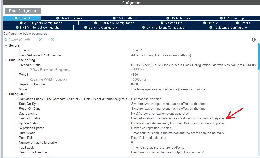Solved Running Stm32h7 Timers At 480mhz Stmicroelectronics Community 