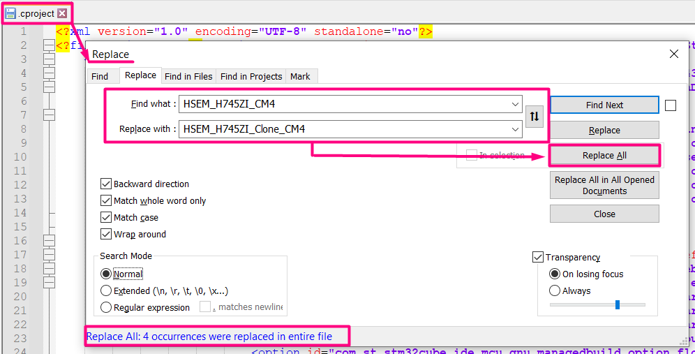 How To Clone A Dual Core Project In Stm32cubeide Stmicroelectronics Community
