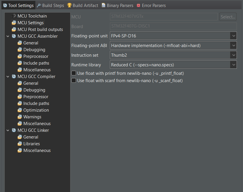 Solved Fpu Is Not Initialized Stmicroelectronics Community