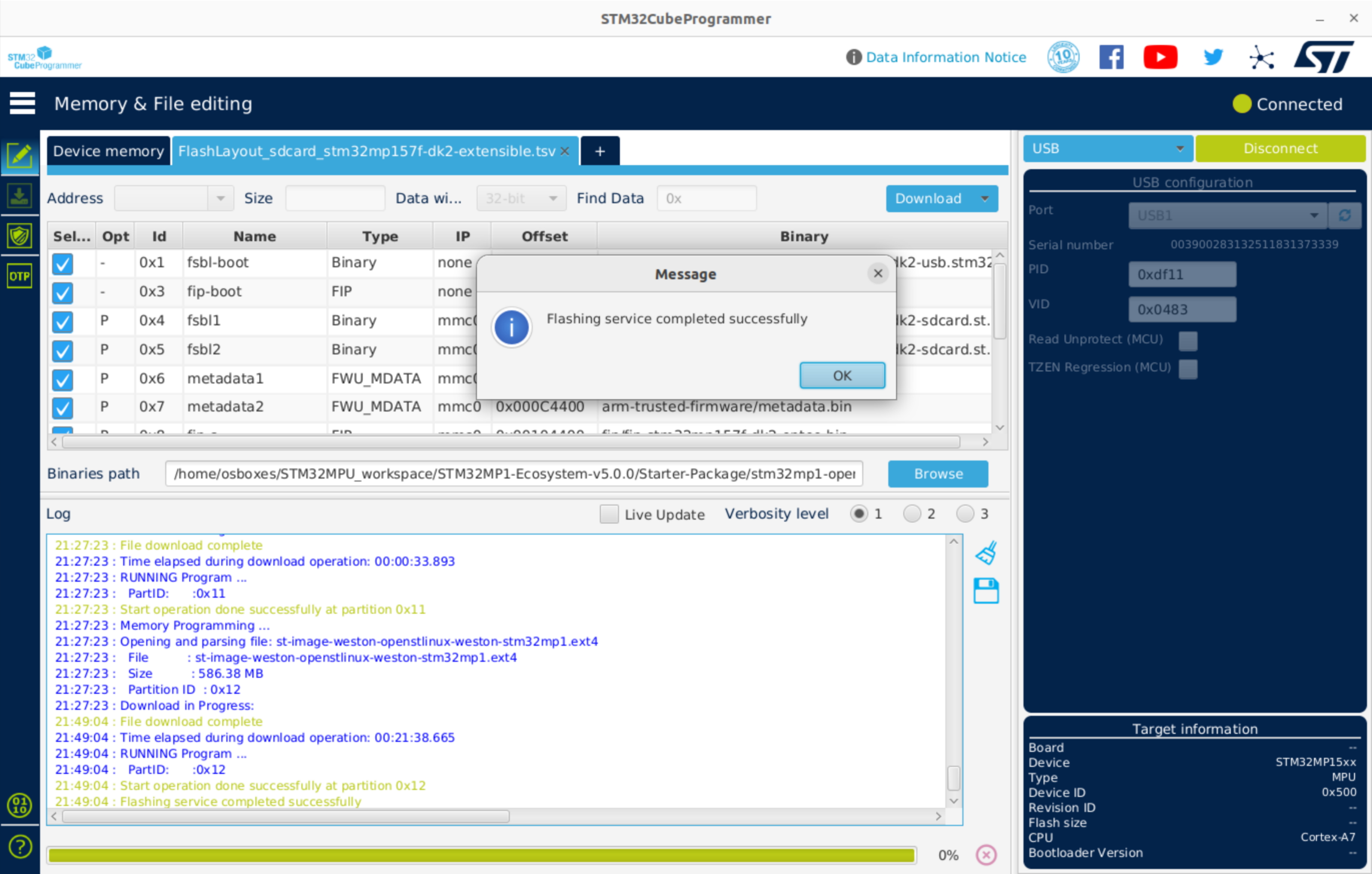 Solved Cant Update Stm32 Cube Programmer Stmicroelectronics Community 0609