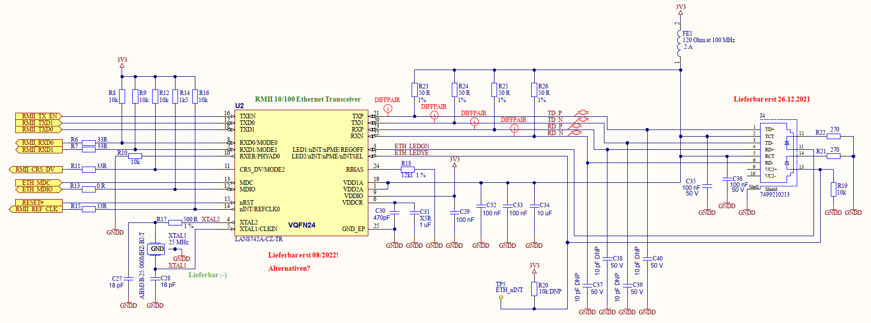 Stm32h7 Eth Troubleshooting Stm32h743iik6 Board E Stmicroelectronics Community