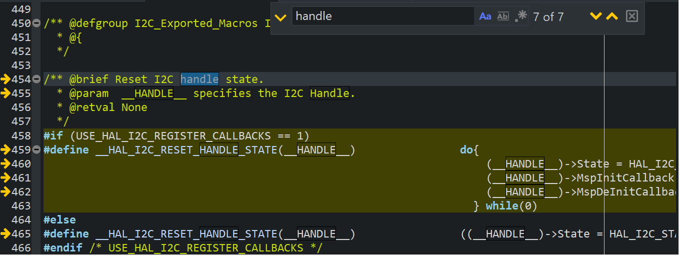 Solved Cubeide Highlight Selected Text Stmicroelectronics Community
