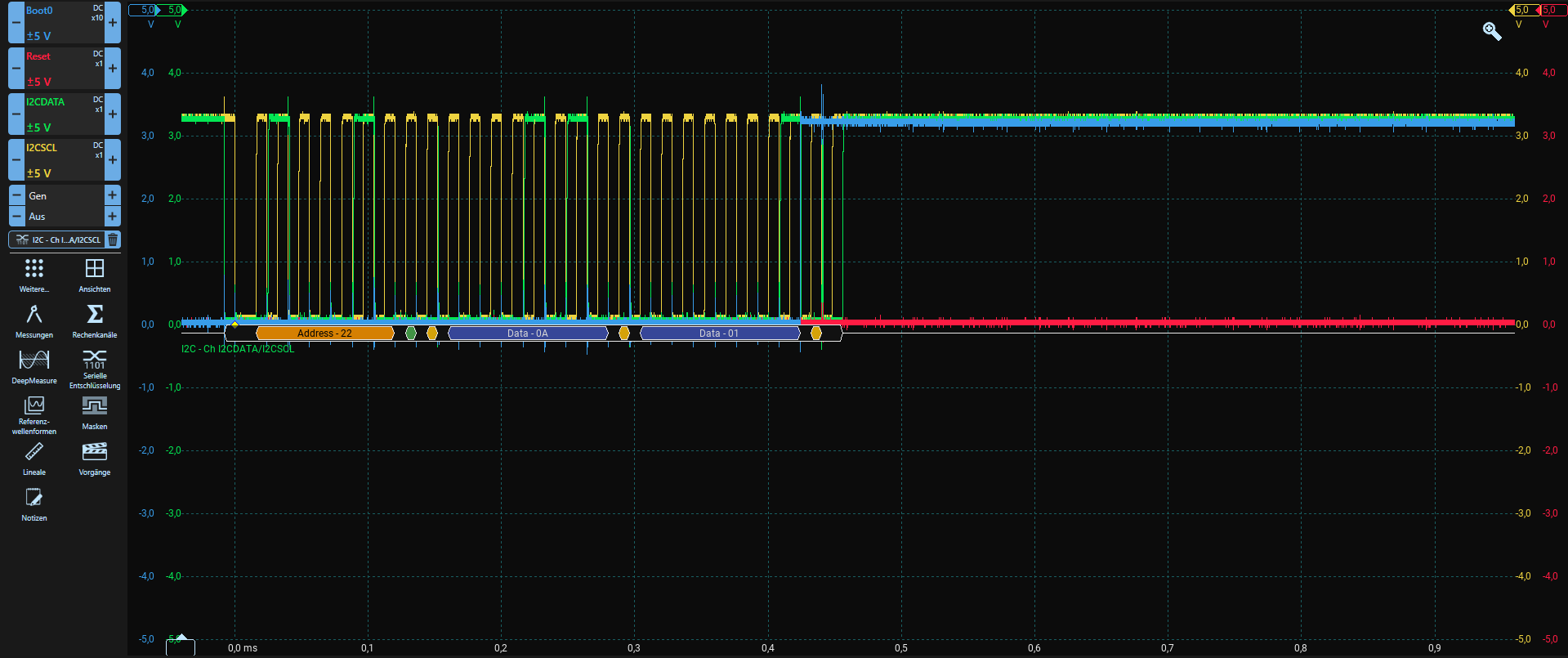 Solved Flash Via I2c Bootloader Problem For Stm32g0b1kbu6 Page 2 Stmicroelectronics Community