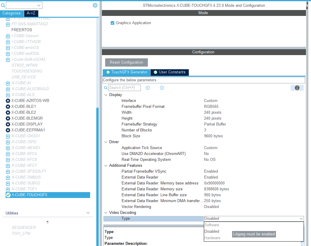 Solved: play Video using STM32WB5MMG with Touchgfx ... Solved: play Video using STM32WB5MMG with Touchgfx ...