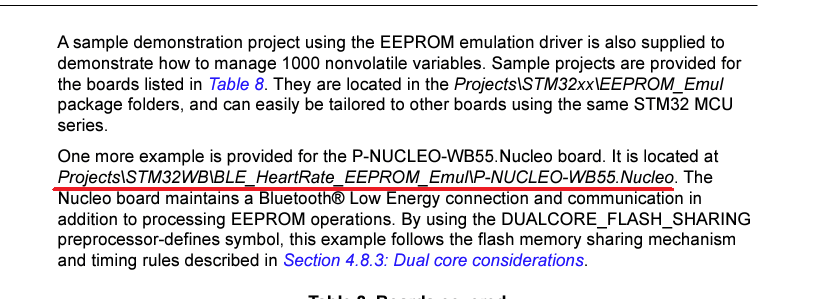 Eeprom Emulation For Stm32wb55 Example Missing Stmicroelectronics Community