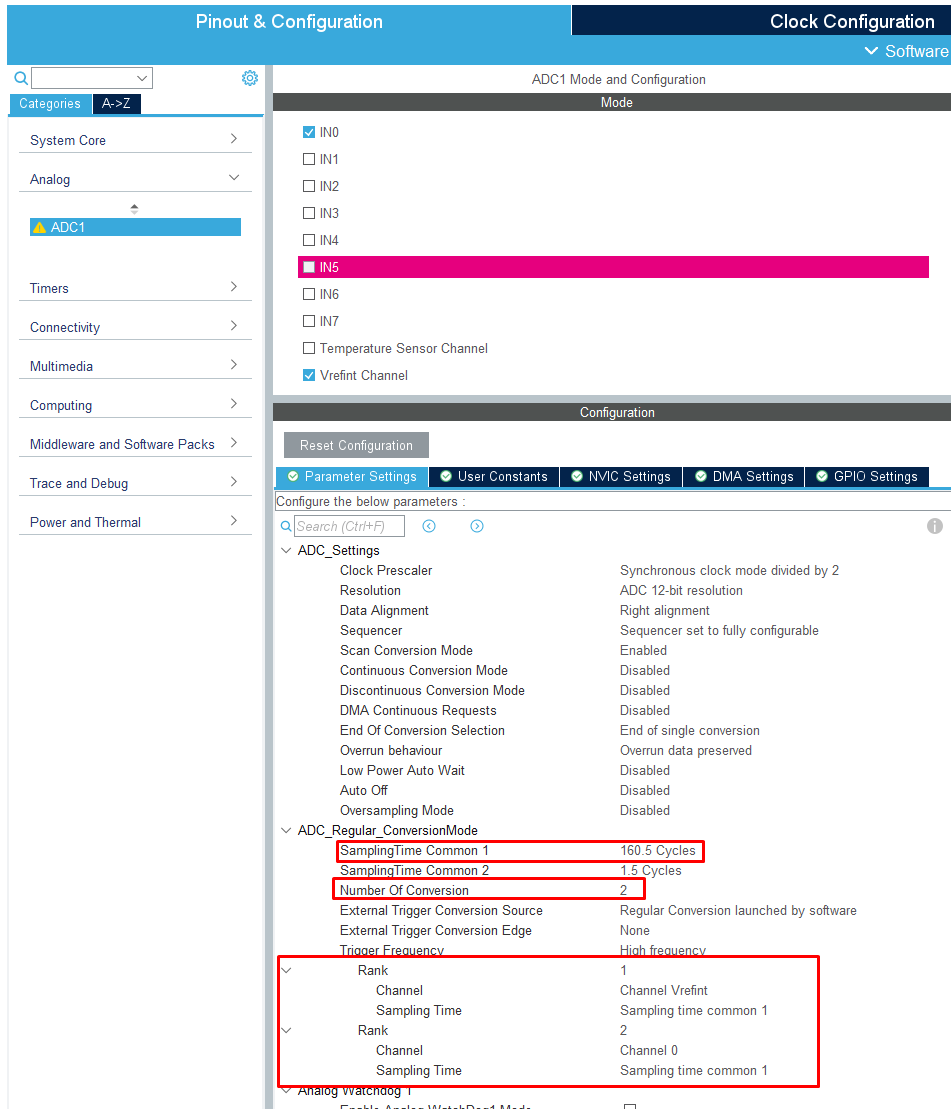 How To Use The Stm32 Adcs Internal Reference Volt Stmicroelectronics Community