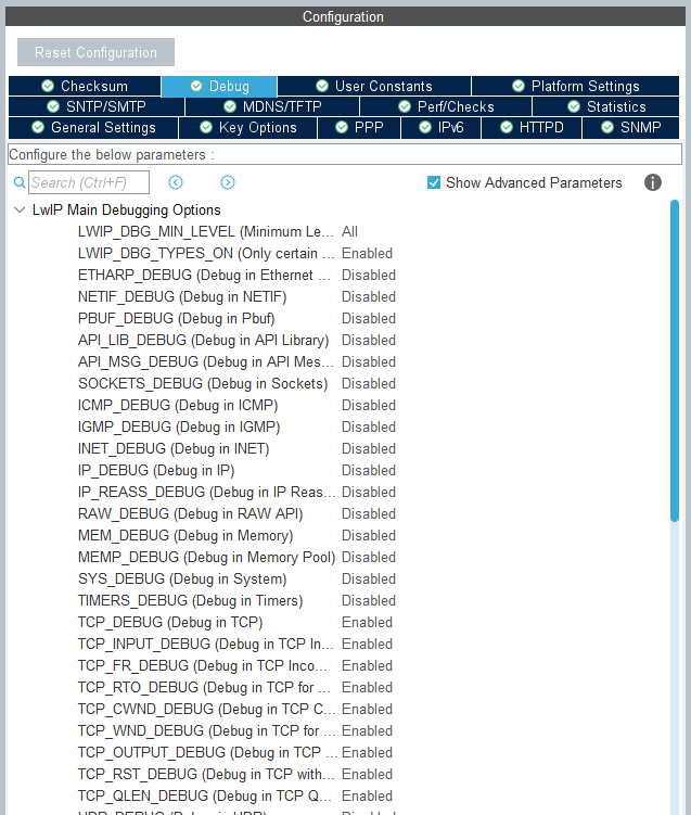 Solved Lwip Debug Log Not Displayed Stmicroelectronics Community 