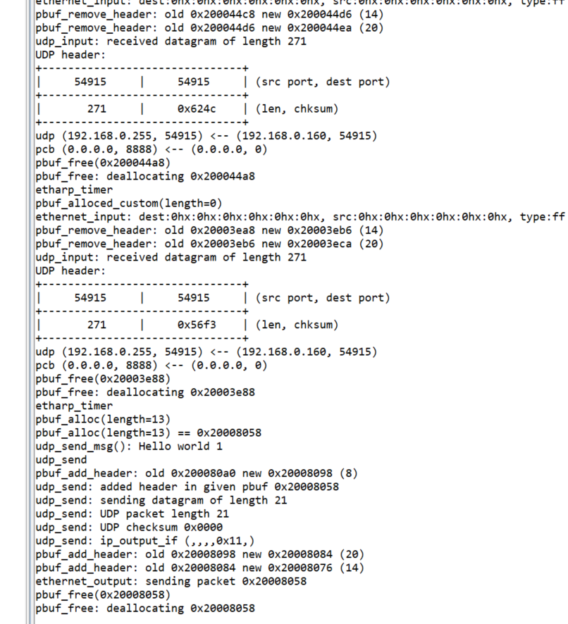 Solved Lwip Debug Log Not Displayed Stmicroelectronics Community