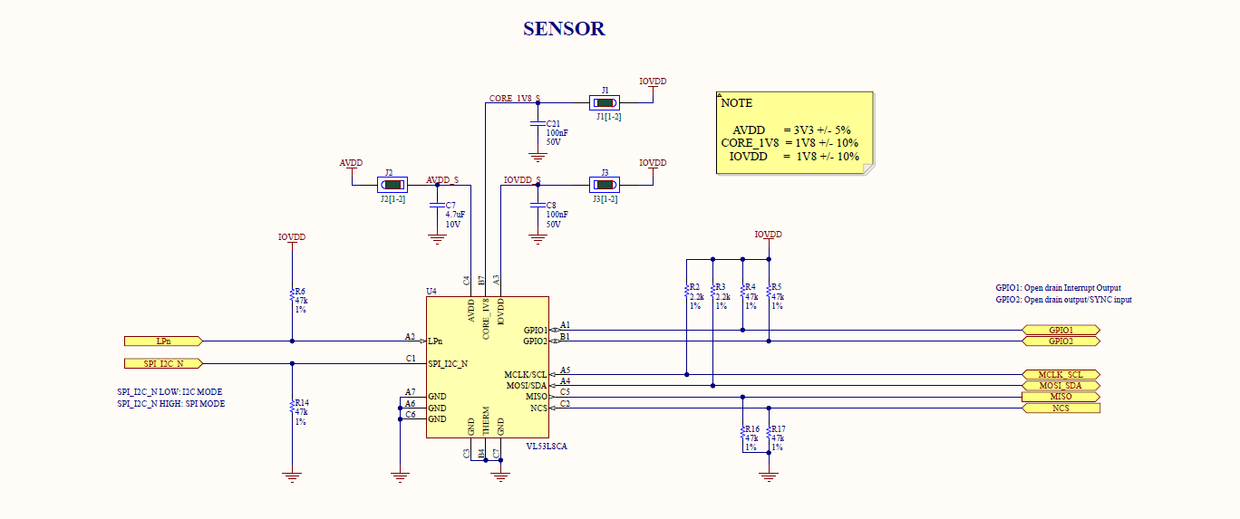 Solved: VL53L8 unresponsive when used with nRF52840 - STMicroelectronics Community