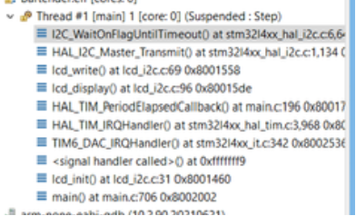 Solved: I2C_WaitOnFlagUntilTimeout, TIM16, I2C, Servo, HAL... - STMicroelectronics Community