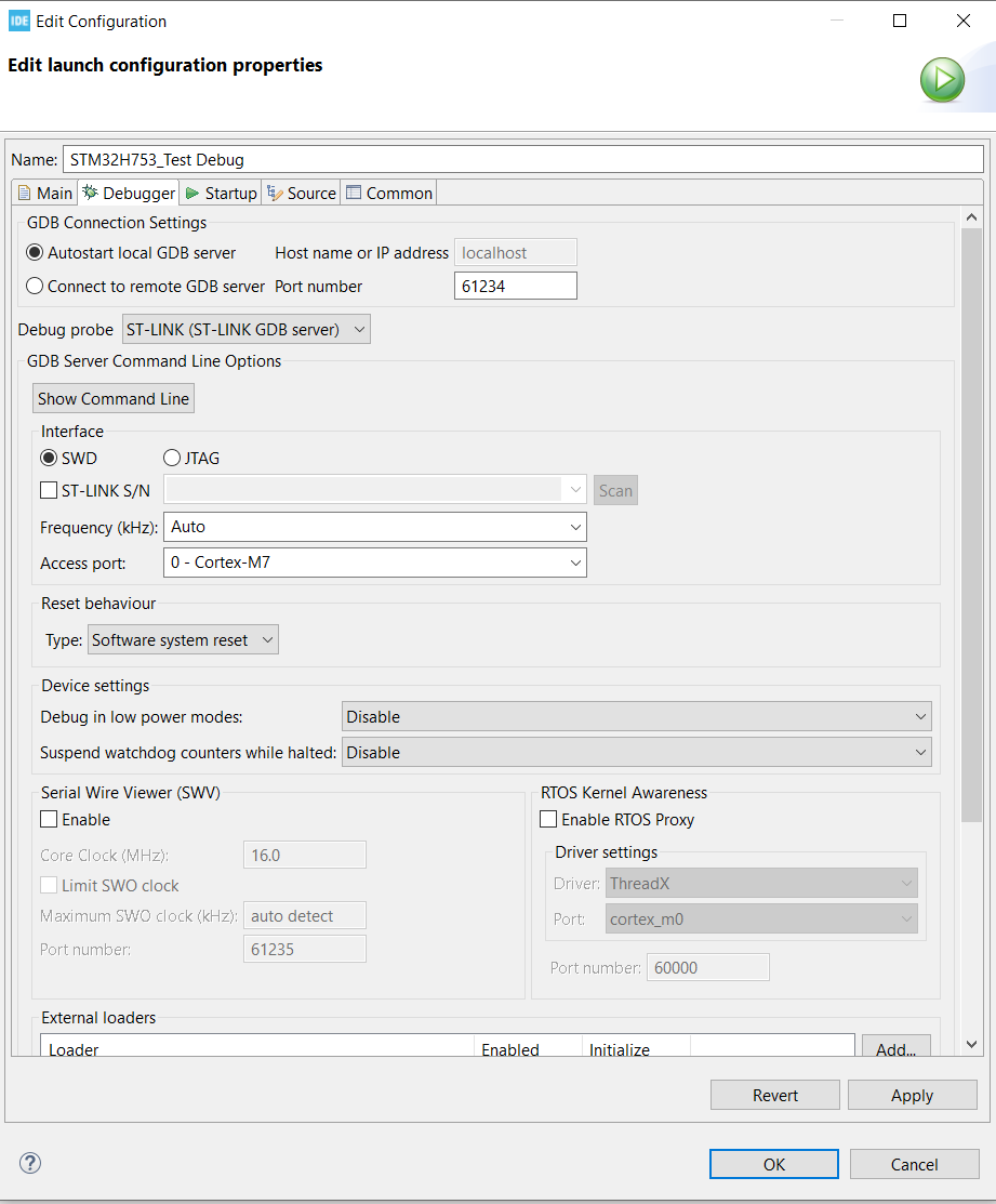 Solved Problems With Gdb Server Stmicroelectronics Community 6180
