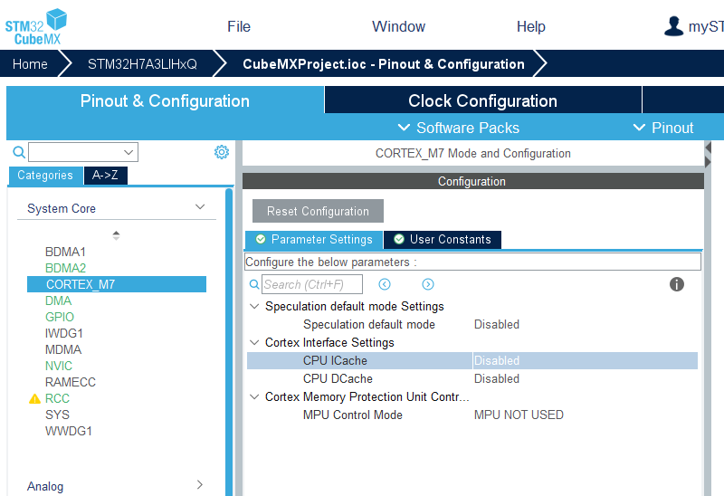 Solved: STM32H7A3 LPUART and BDMA - STMicroelectronics Community