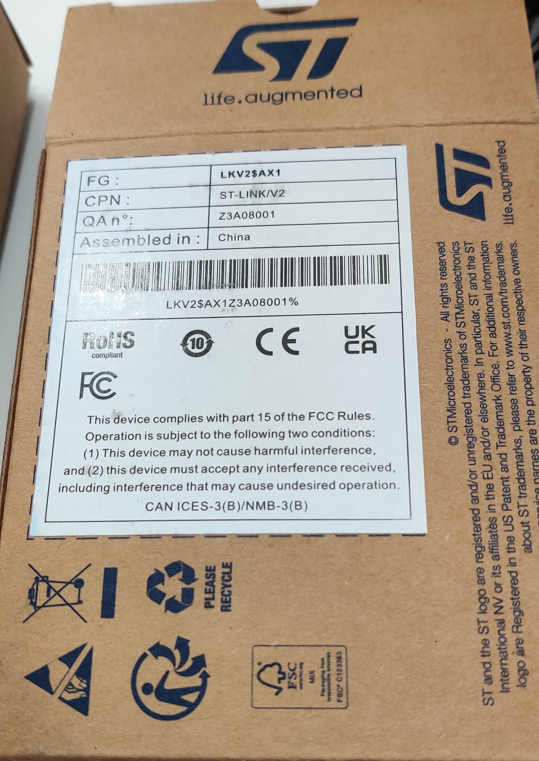 Solved St Link V2 Connection Error Stmicroelectronics Community 4741