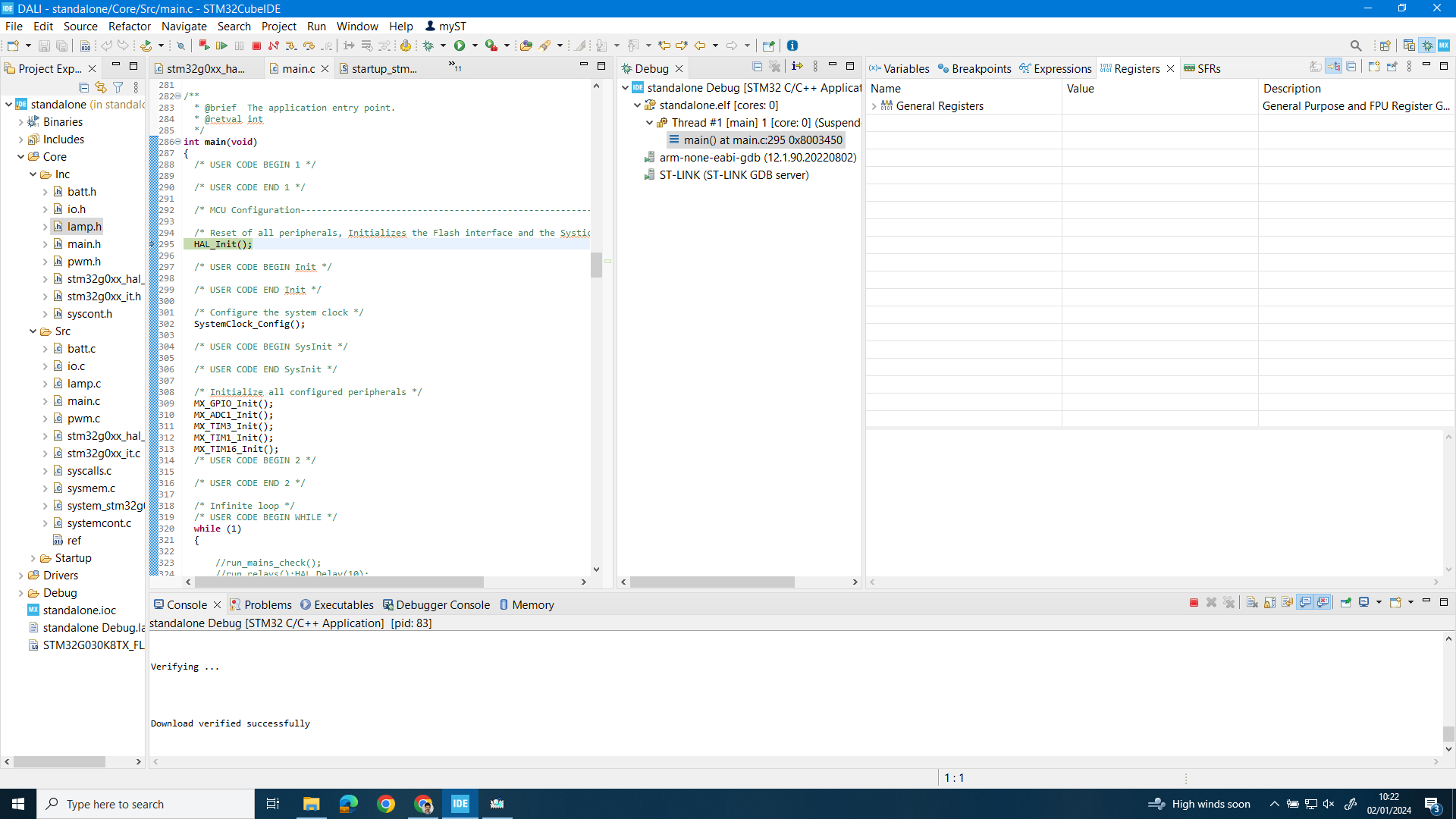 Solved Stm32cube Ide Stmicroelectronics Community