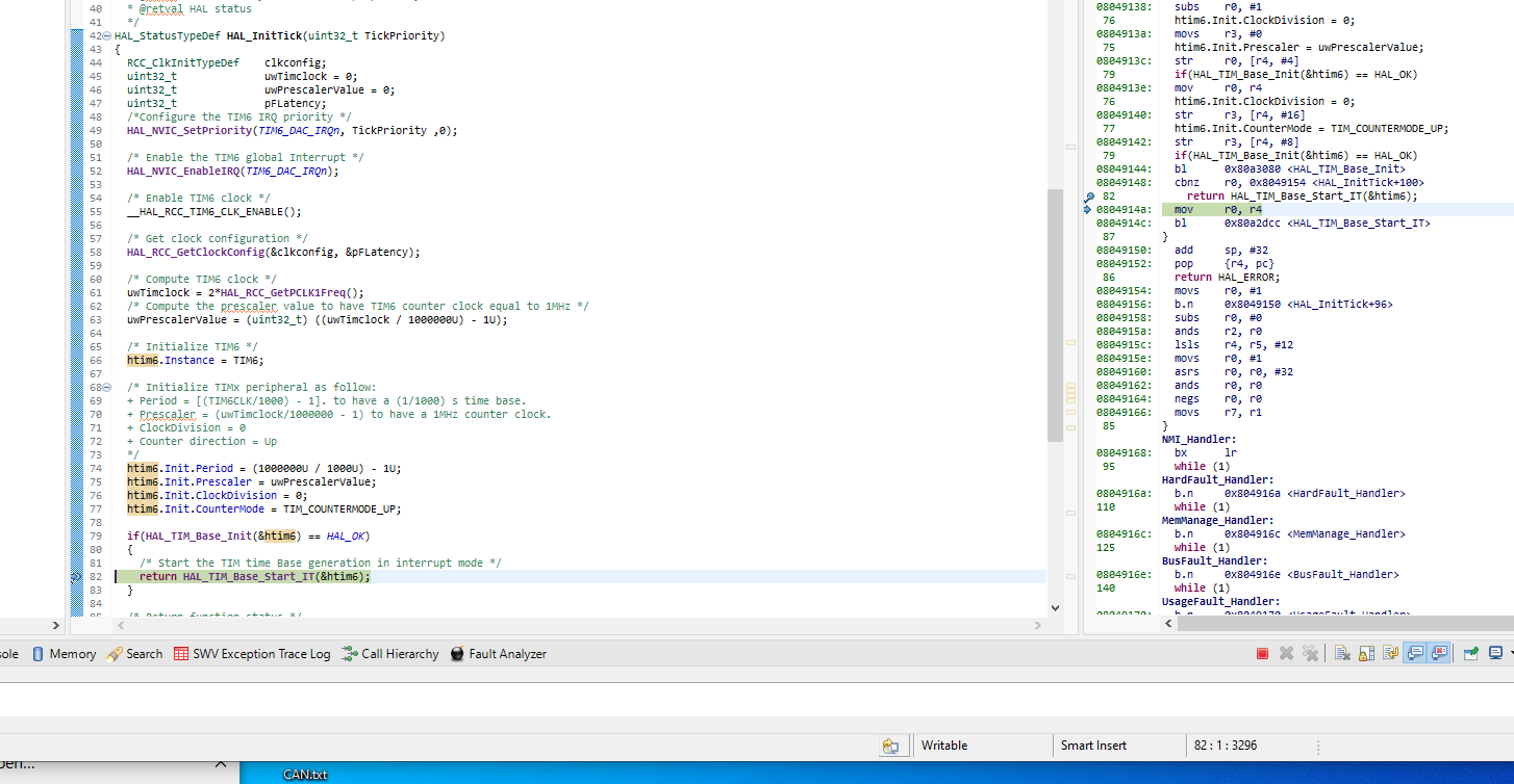 Stm32f746bgtx Bootloader Jump To User Application Stmicroelectronics Community 7372
