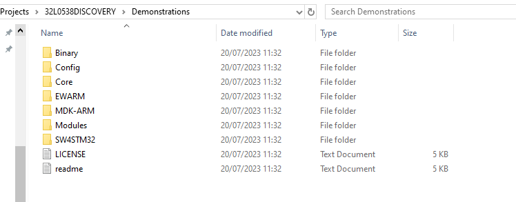 Solved: Running STM32L0538-DISCO sample project - STMicroelectronics Community