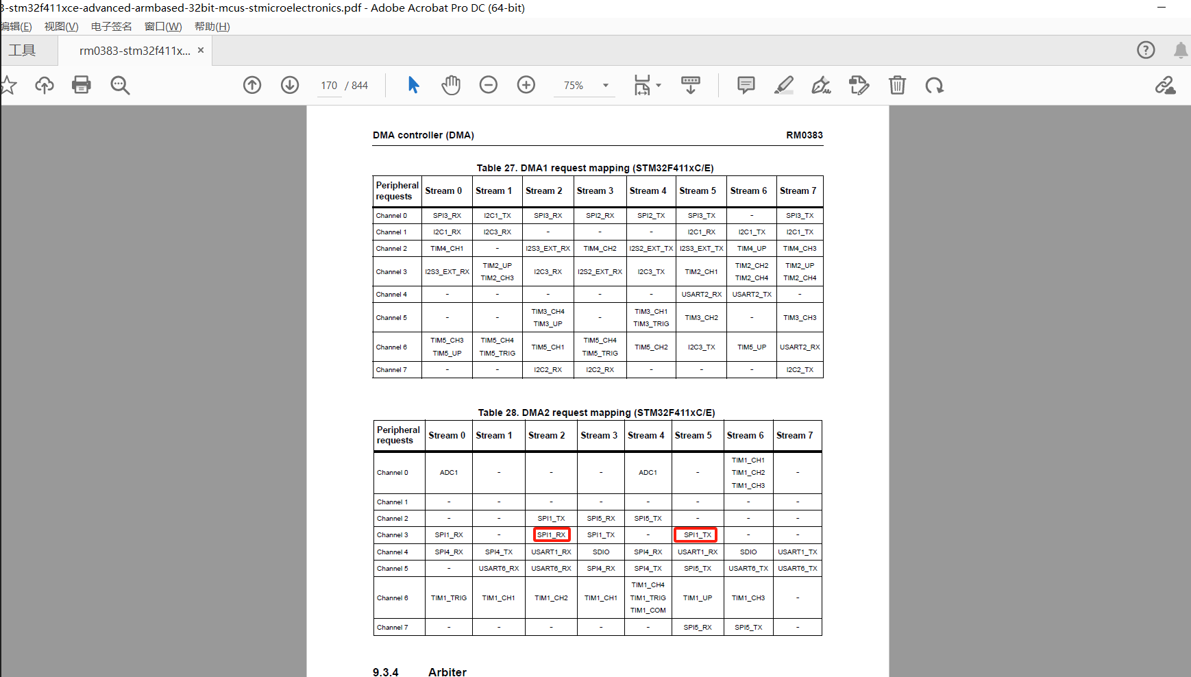 Solved: stm32wba series dma request mapping table - STMicroelectronics Community