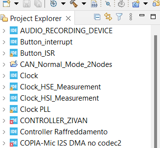 Solved: Folder in Project Explorer - STMicroelectronics Community
