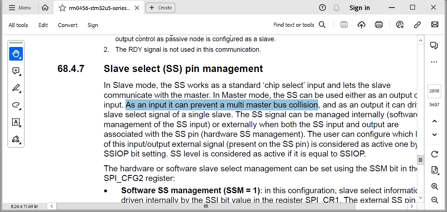 Solved Stm32u5xx Qspi As Multi Master Release Qspi Sign Stmicroelectronics Community
