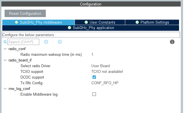 Solved: LoRa transmission with STM32WL55 - STMicroelectronics Community
