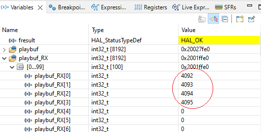 SAI with blocking mode - STMicroelectronics Community