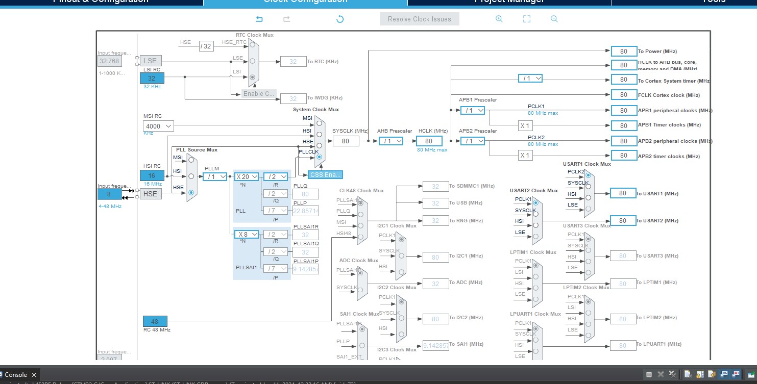 Solved Stm32l452re Breaks On Systemclock Config