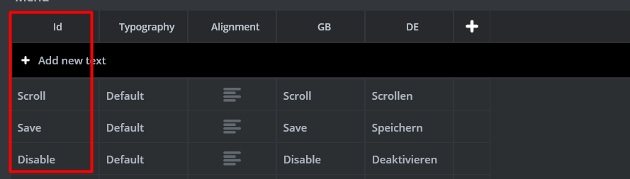 Solved: TouchGFX text translations typed text ID - STMicroelectronics ...