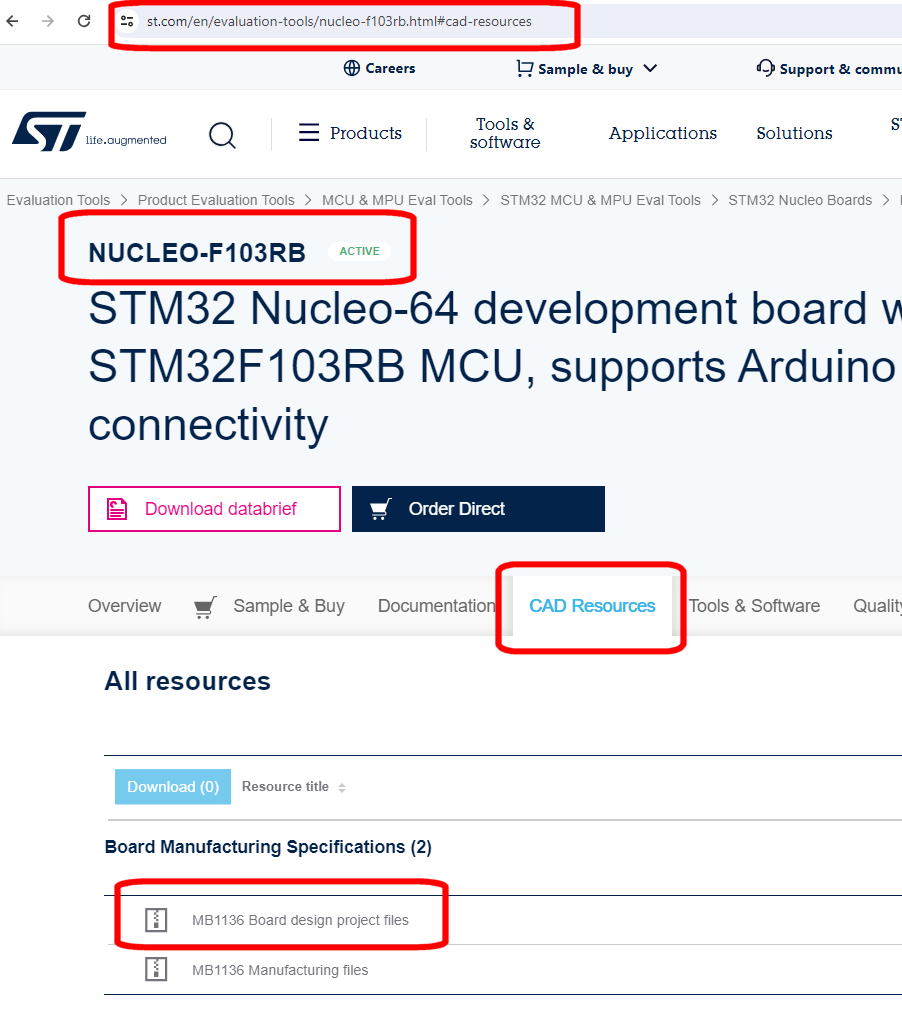 Solved: STM32F103RCT6TR - STMicroelectronics Community