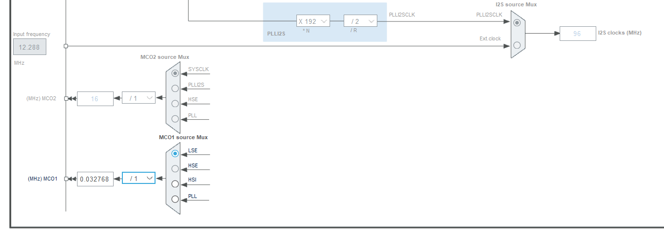 Solved: I tried to check the operation using "Master Clock... - STMicroelectronics Community