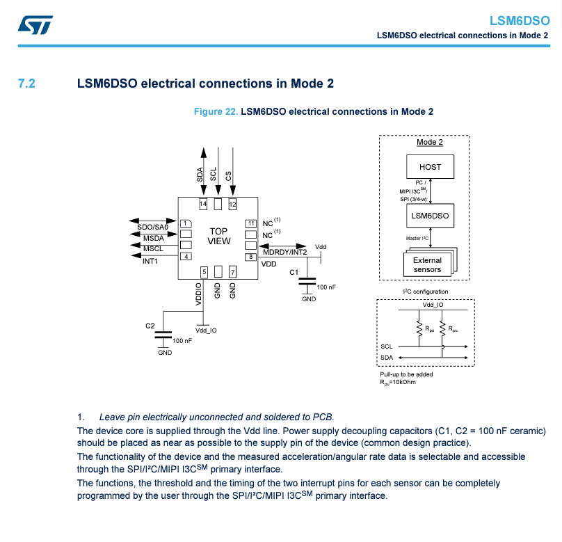 Solved: LSM6DSO sensor hub questions - STMicroelectronics Community