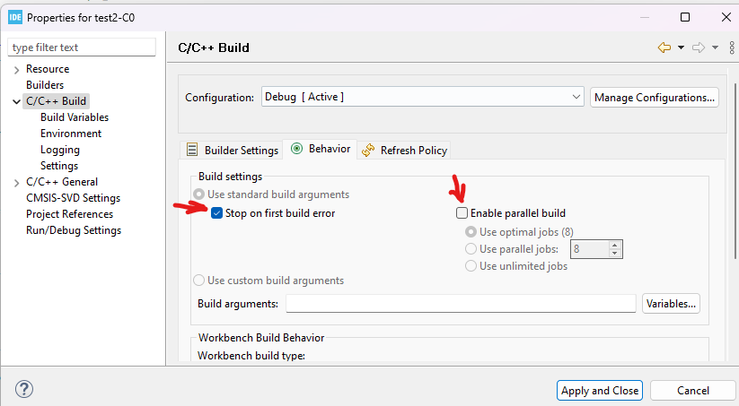 Solved Building Error From Cubeide 1140 Stmicroelectronics Community