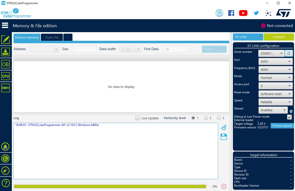 Solved: I cannot connect ST-LINK/V2 - STMicroelectronics Community