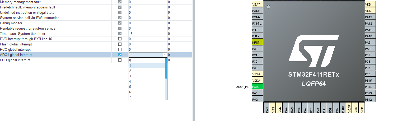 Solved: NUCLEO F411RE, interrupt preemption priority is no... - STMicroelectronics Community