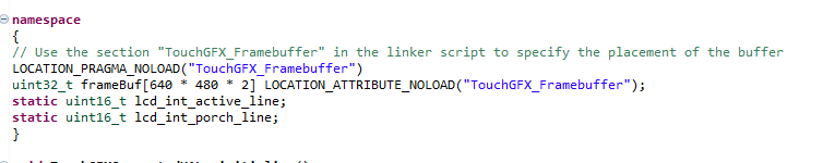 Solved New Starter To Stm32 Graphics Using Touch Gfx Stmicroelectronics Community 