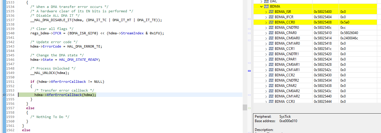 Solved Adc3 Data Dma Transfer Error Stmicroelectronics Community