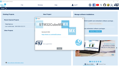 Solved: STM32CubeMX version problem with Motor Control Wor... - STMicroelectronics Community