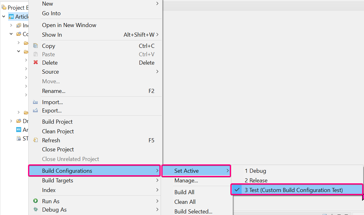 How To Create A Custom Build Setup In Stm32cubeide Stmicroelectronics Community