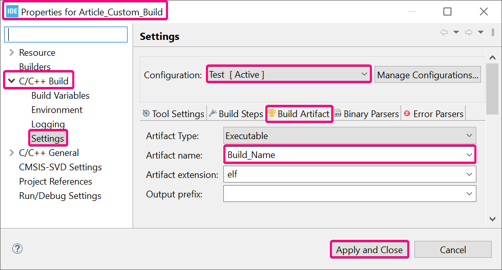 How To Create A Custom Build Setup In Stm32cubeide Stmicroelectronics Community