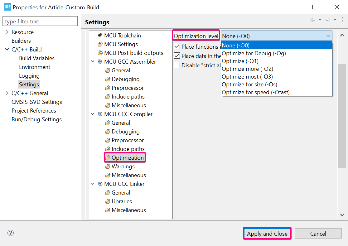 How To Create A Custom Build Setup In Stm32cubeide Stmicroelectronics Community