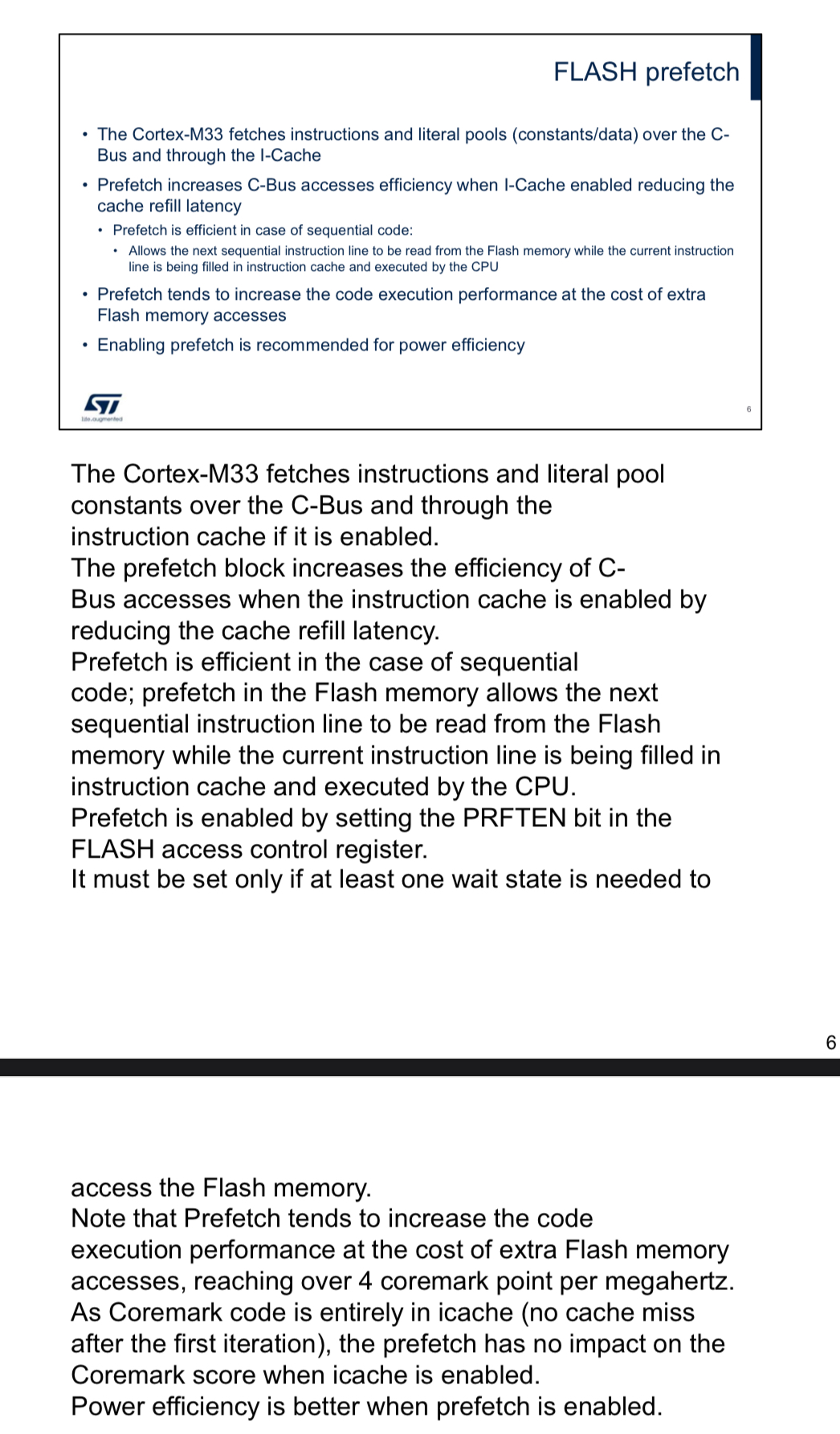 Solved: STM32H562 FLASH Prefetch and ICACHE - STMicroelectronics Community
