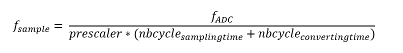 Solved Adc Sampling Rate Checked By Callback Stmicroelectronics Community