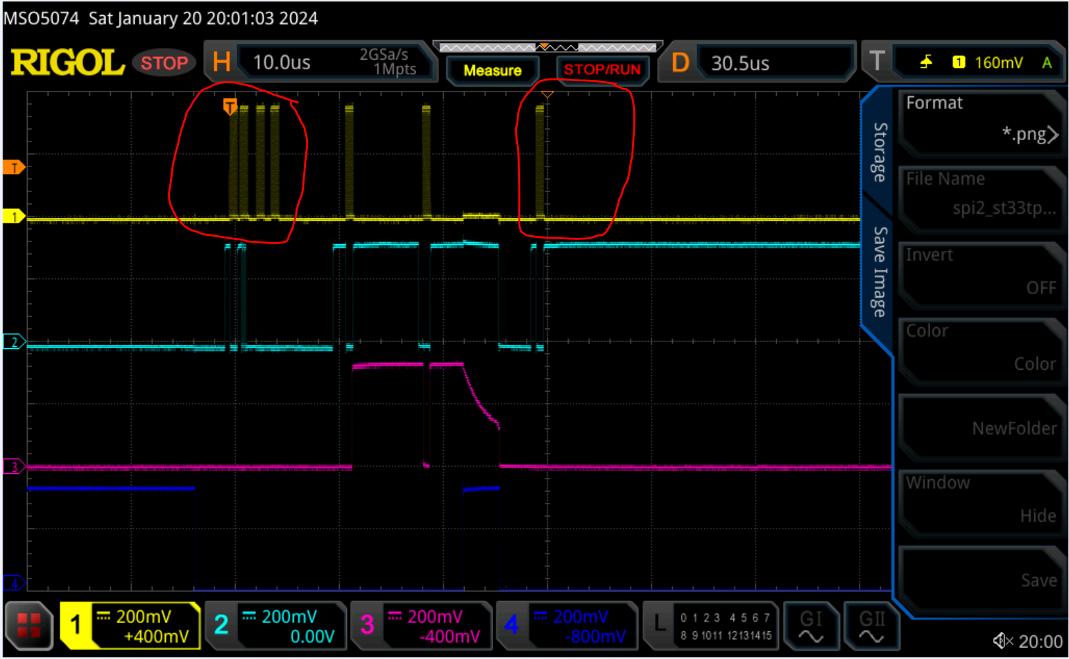 On Nucleo board H743ZI, HAL in use, byte wise TRX ... - STMicroelectronics Community