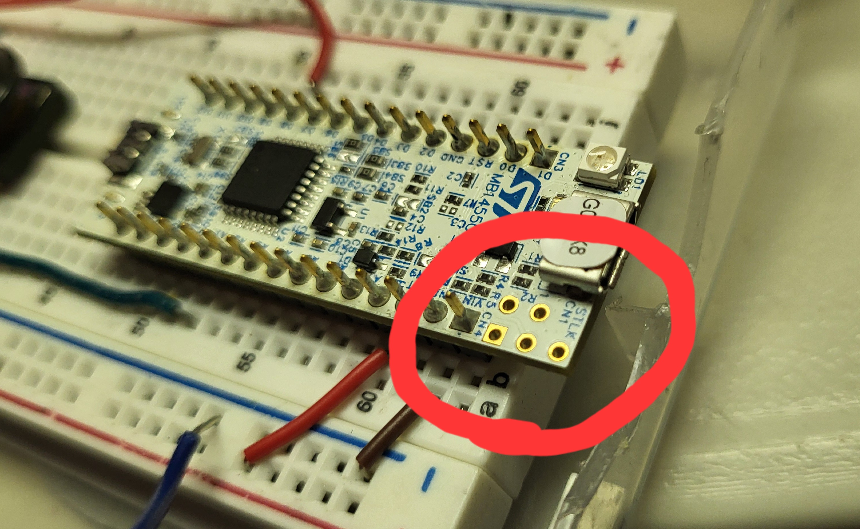 Solved Nucleo G031k8 Extra 5 Pins Stmicroelectronics Community